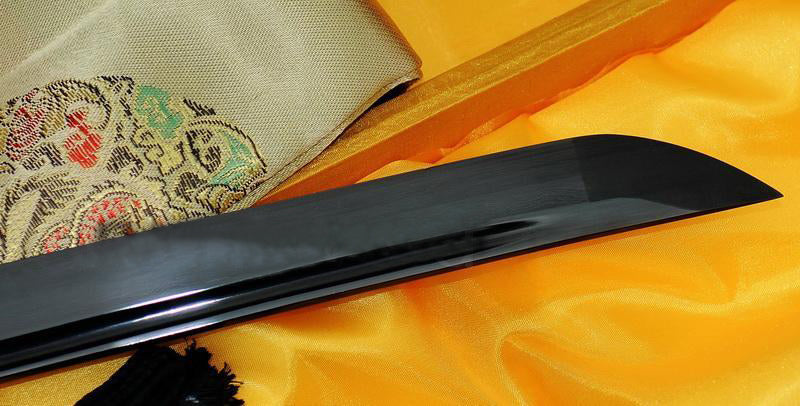 Japanese Samurai Black Steel Sharp Blade Katana Sword – Masamune Swords